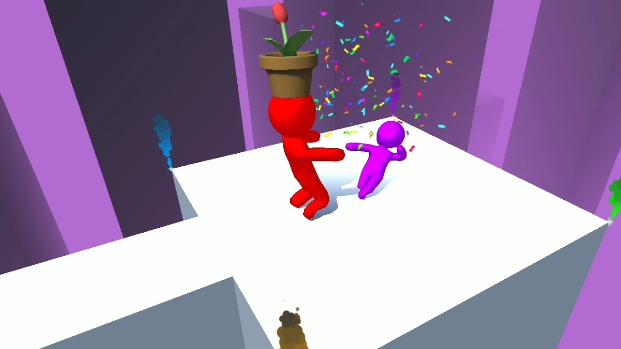 COLOR RUN STICKMAN 3D ALL LEVELS #420 ( IOS & ANDROID) GAMEPLAY ...