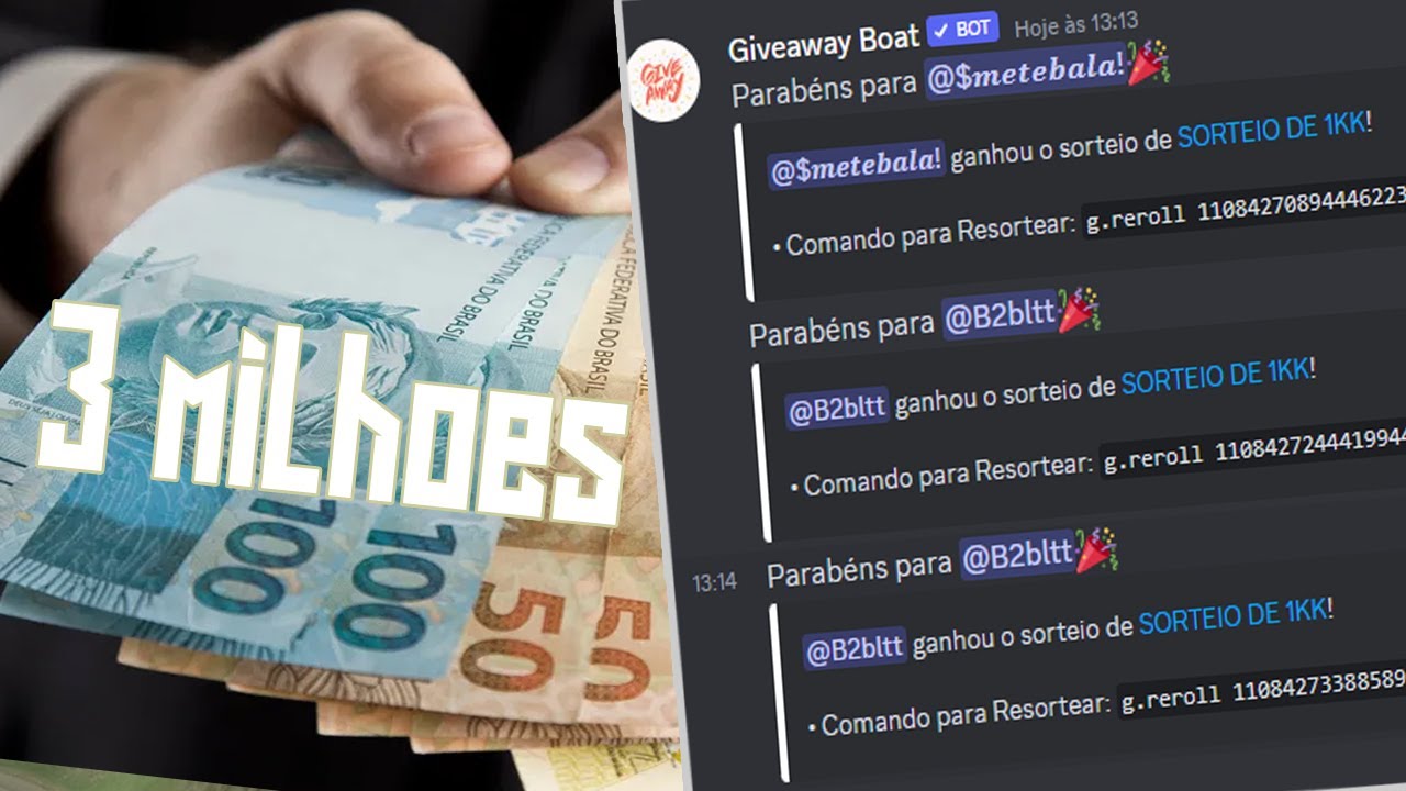 RESULTADO DO SORTEIO - YouTube