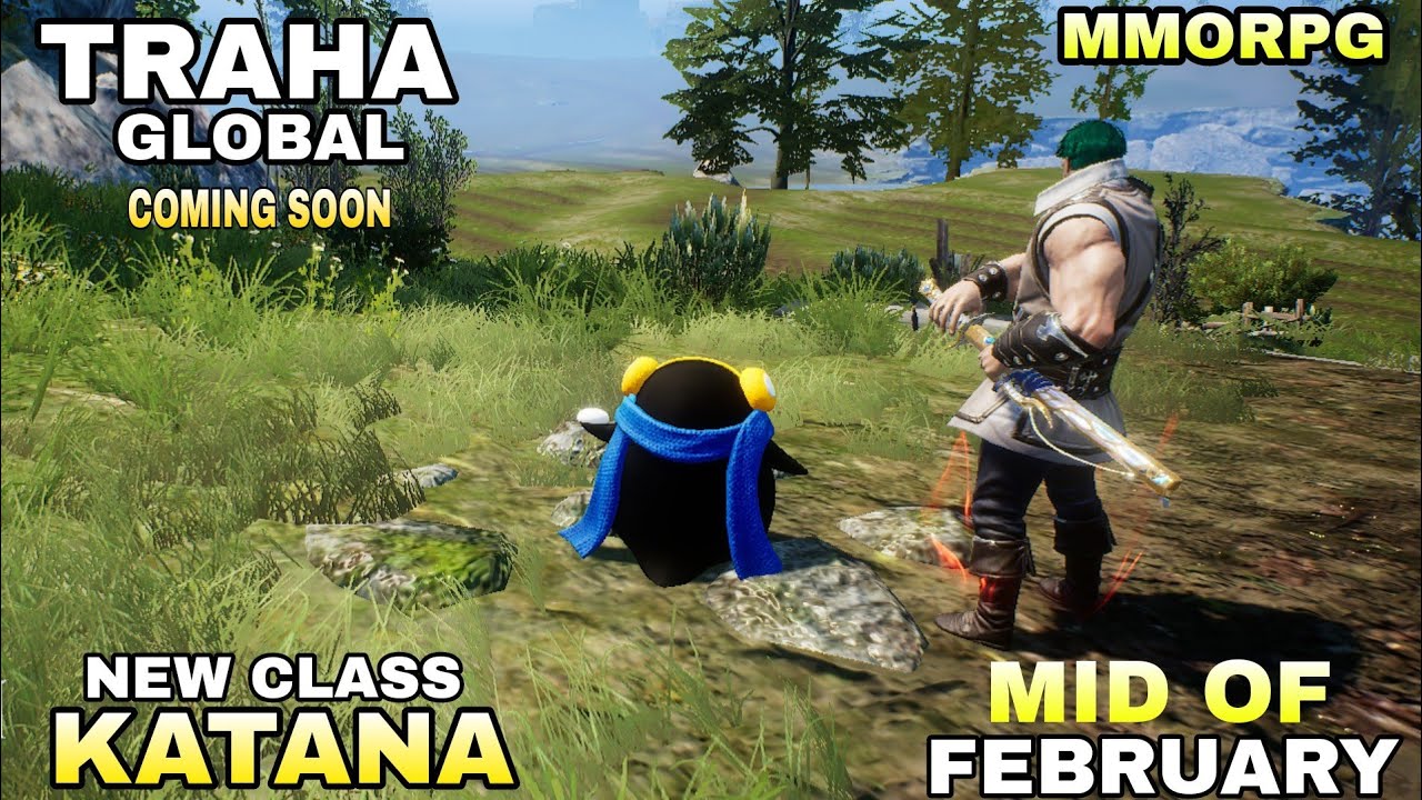 TRAHA Global Katana Gameplay New Class Coming soon Mid of February 2023 ...