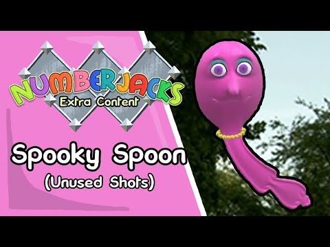 Spooky Spoon (Unused Shots) | Numberjacks - Extra Content - YouTube
