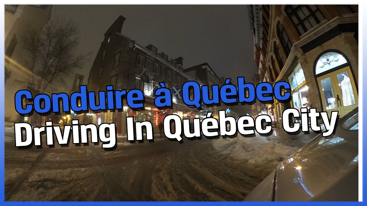Conduire à Québec (Driving in Québec City) - Décembre 2020 - Partie IV ...