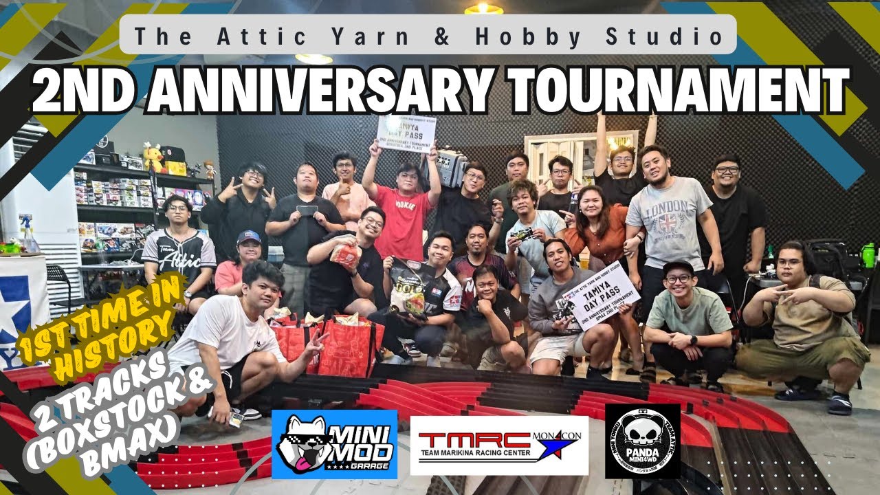 Tamiya Mini 4WD - Attic Yarn & Hobby Studio 2nd Anniversary Tournament ...