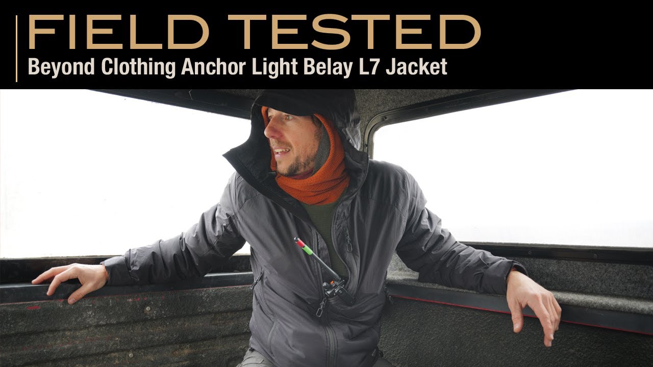 Field Tested :: Beyond Clothing Anchor Light Belay L7 Jacket - YouTube