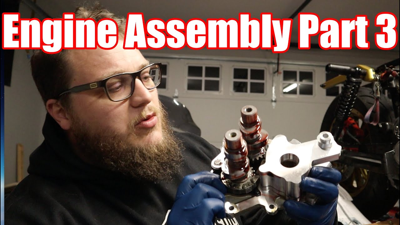 Engine Assembly Part 3: Inner Cam Bearings and Cam Plate Install - YouTube