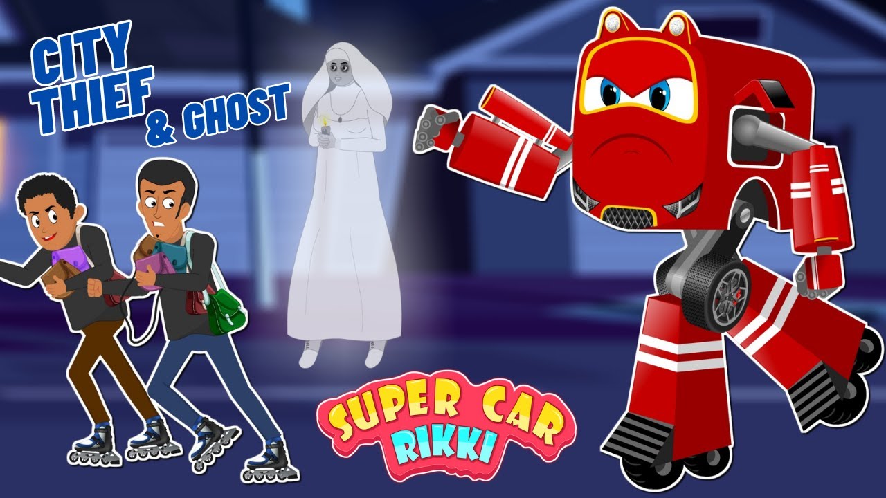 Supercar Rikki Saves the City from an Invisible Ghost and a Thief ...