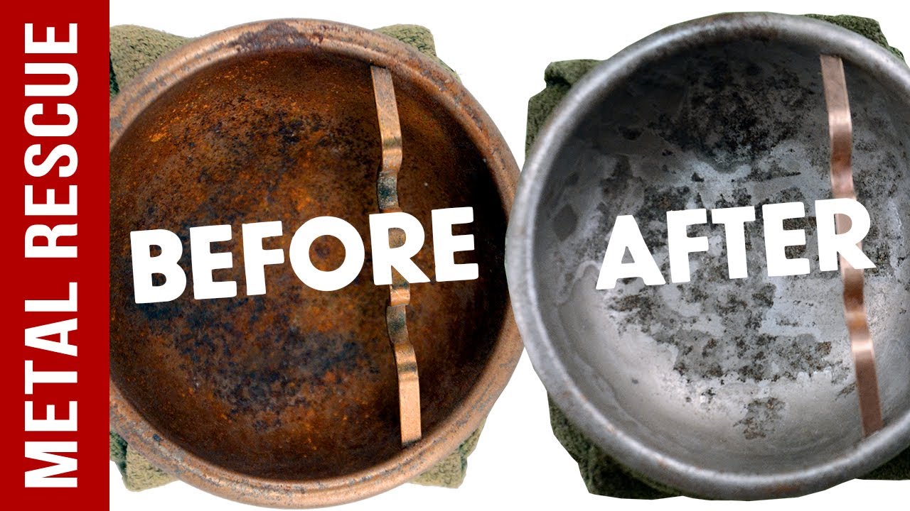 How To Remove Rust From A Vintage/Old Ashtray Using Metal Rescue Rust ...
