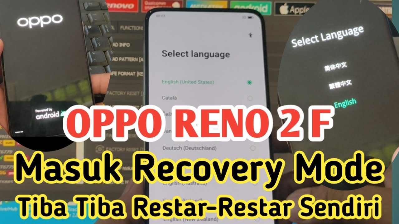 Oppo Reno 2F Muncul Recovery Mode/Restar-Restar Sendiri/STUCK RECOVERY ...