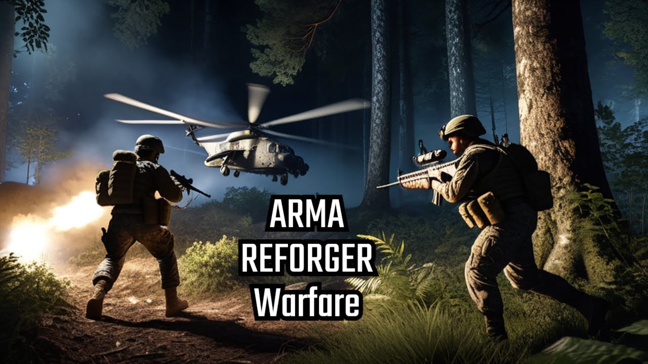 ARMA Reforger: Intense Late Night Firefights - YouTube