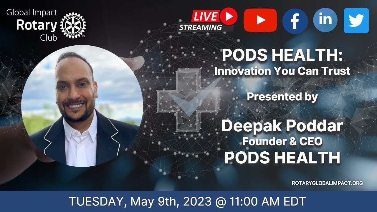 Pods Health With Ceo Deepak Poddar Youtube