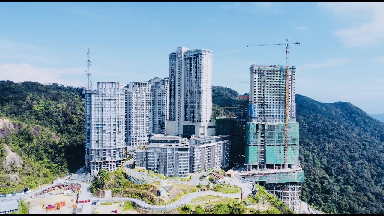 [4K Walk] Bird's-eye view New and upcoming residential developments at ...
