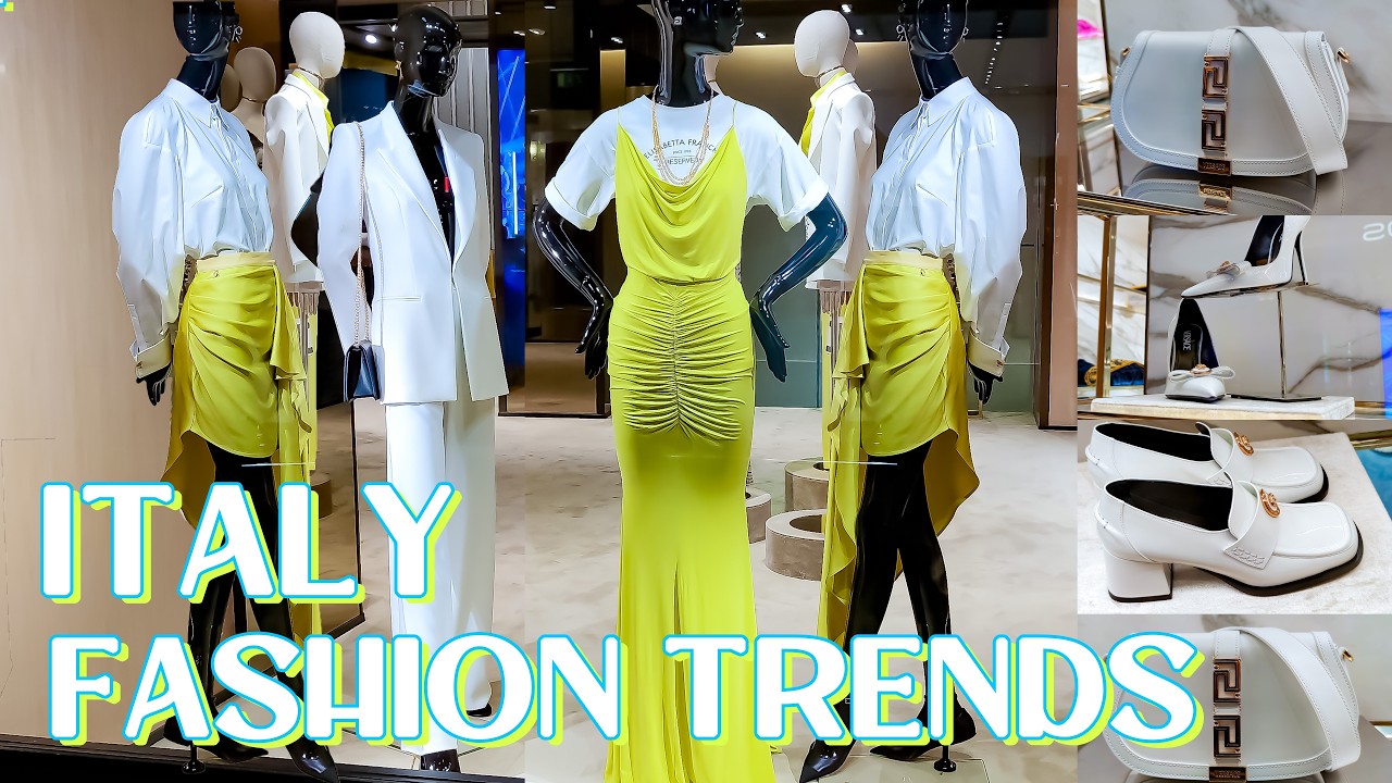 ITALY | BEST SUMMER FASHION TRENDS FROM ITALIAN STYLE !!!! - YouTube