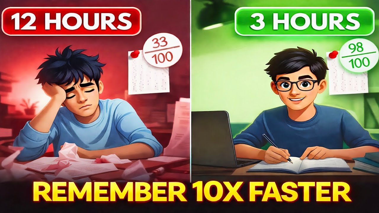 Study Smarter, Not Harder | Remember Everything 10X Faster You Read ...