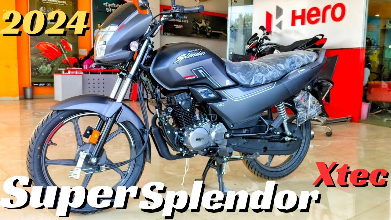 Hero super splendor X-TEC | 2024 bs7 125cc E20 update Price Mileage ...