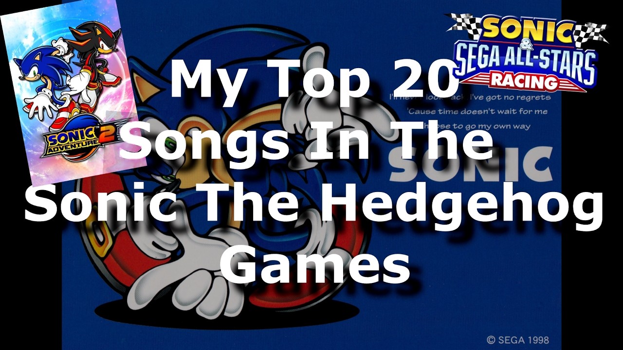 Top 20 Songs in Sonic the Hedgehog Games - YouTube