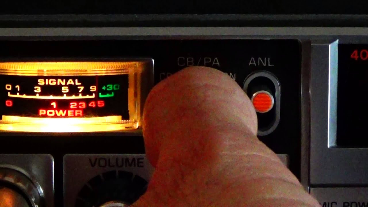 GE, General Electric cb radio 3-5813A - YouTube