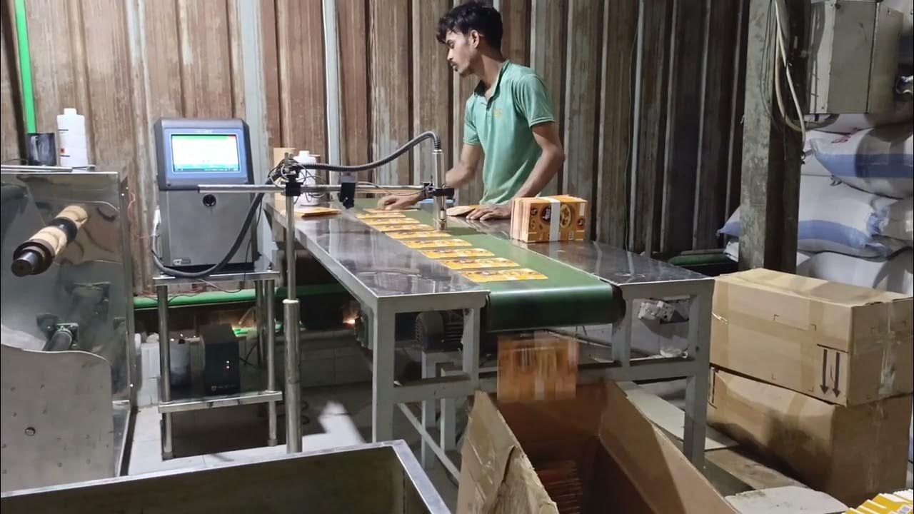 batch coding printing machine || date coding machine || mrp coding printing machine - YouTube