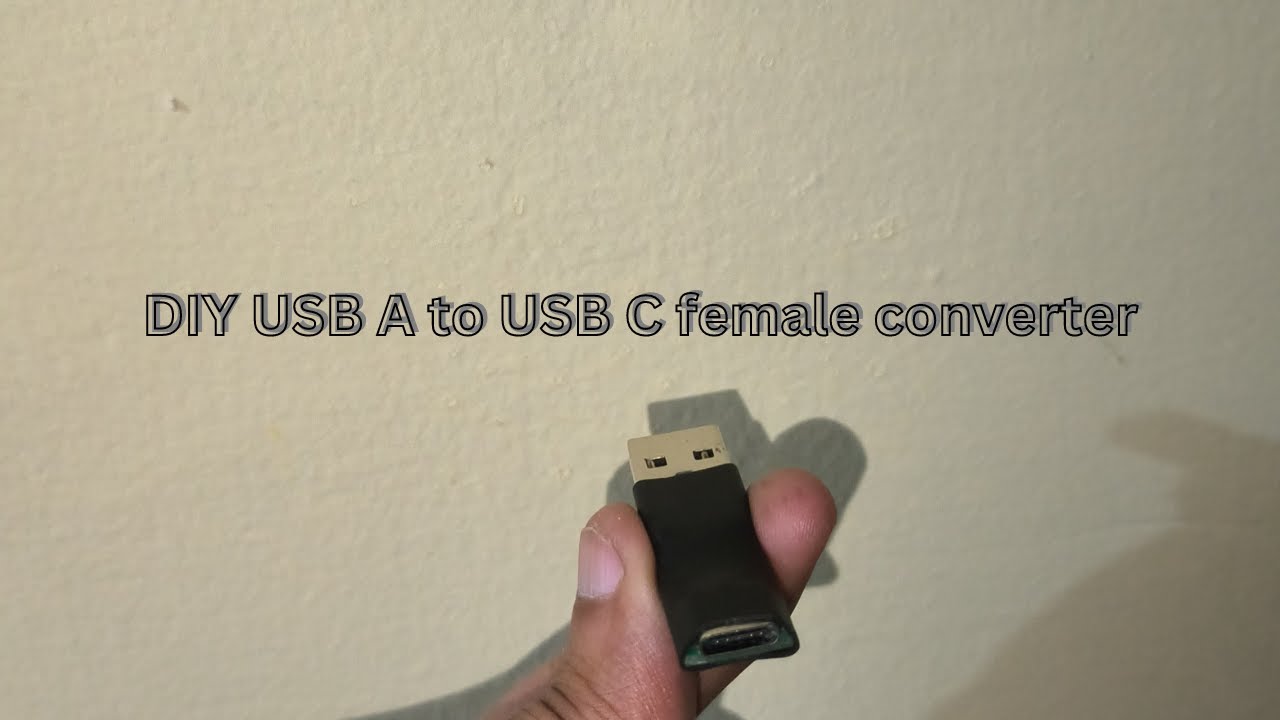 DIY USB A to USB C Female Converter: The Ultimate Solution for Your USB ...