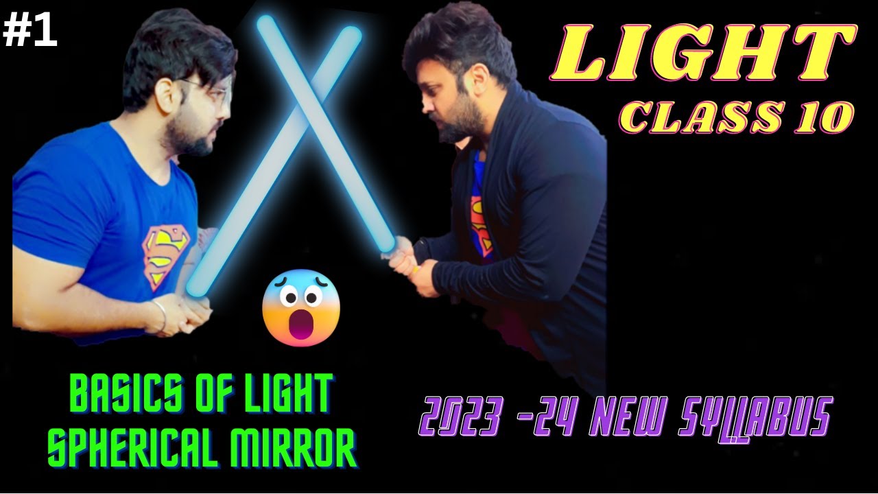 LIGHT | Class 10 | Part 1 | Chapter 9 | Reflection | Spherical Mirror, Terms Related to Mirror ...