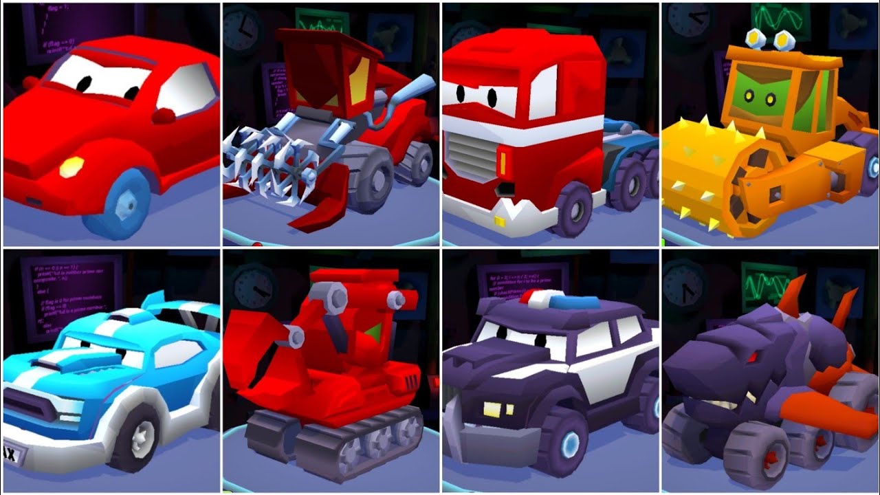 CAR EATS CAR-5 GAMEPLAY ALL CARS UNLOCKED - YouTube