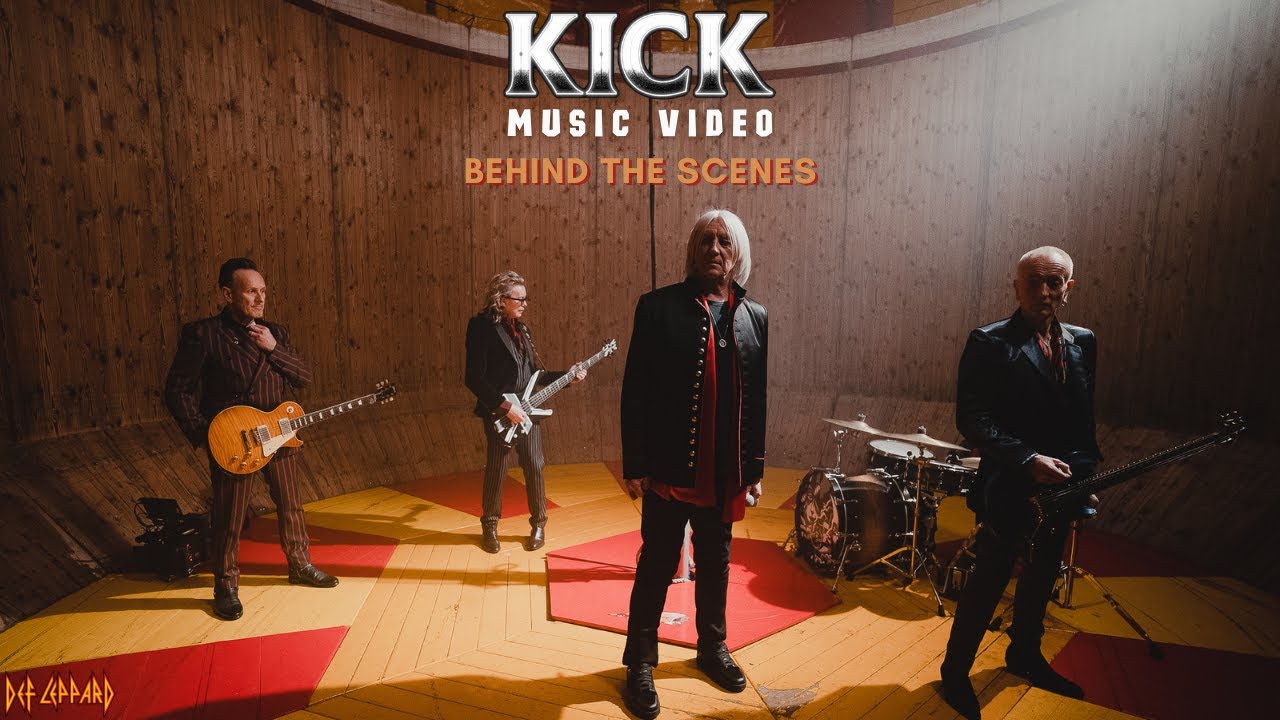 DEF LEPPARD - "Kick" Music Video - Behind The Scenes Vlog - YouTube