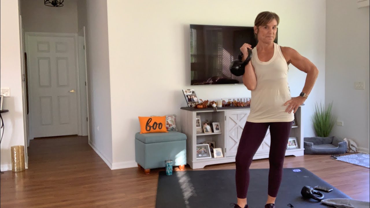 KETTLEBELL BEASTLY EMOM WORKOUT AND TABATA FINISHER 50 MINUTES - YouTube