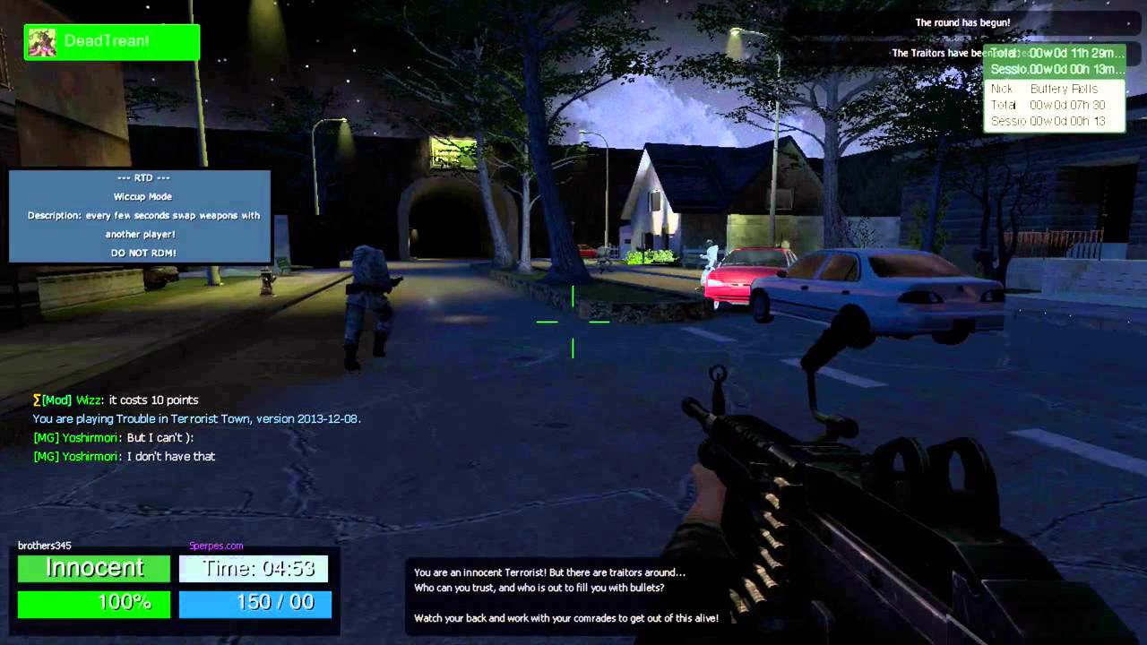 Gmod EPIC TTT game - YouTube