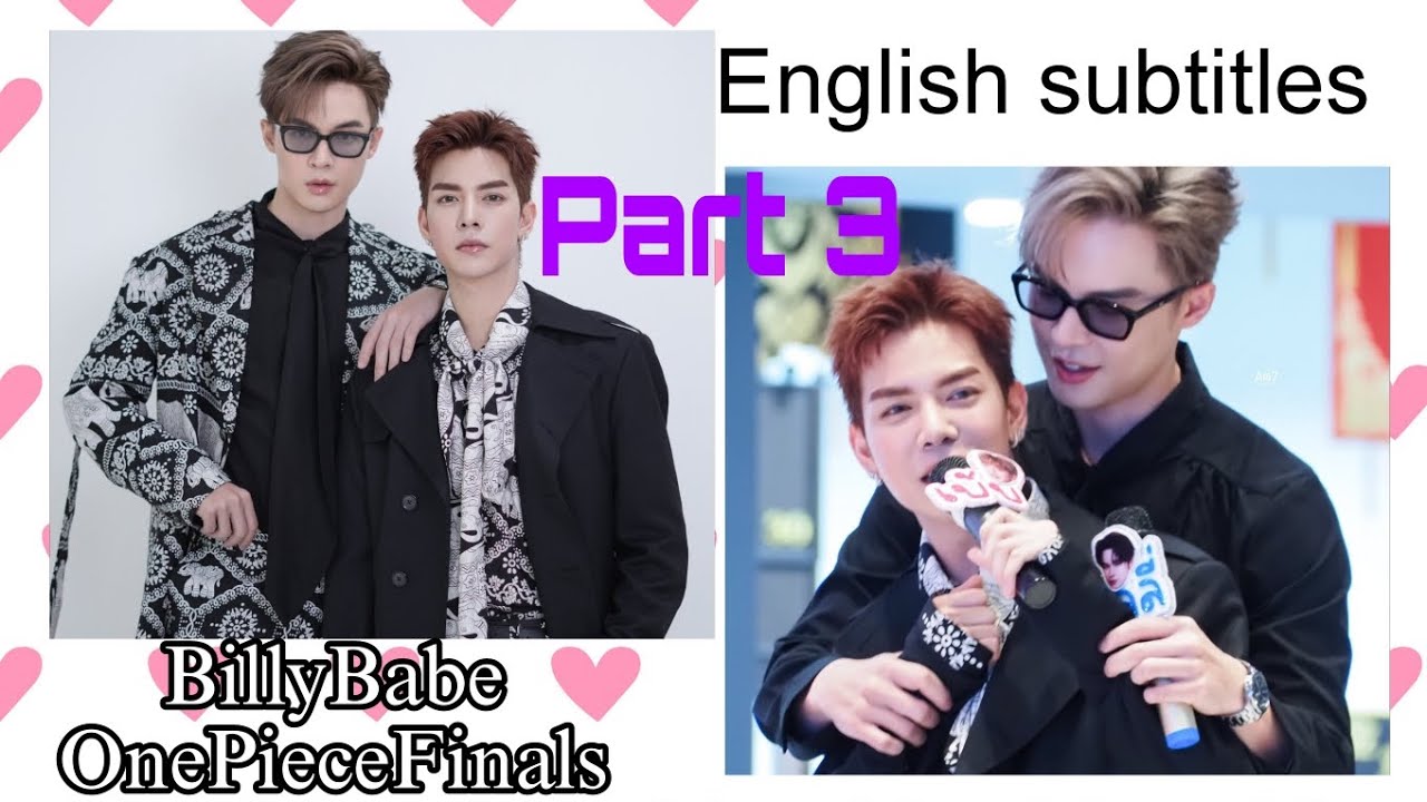 Part 3 : BillyBabe moments & interview || OnePieceFinals || with ...