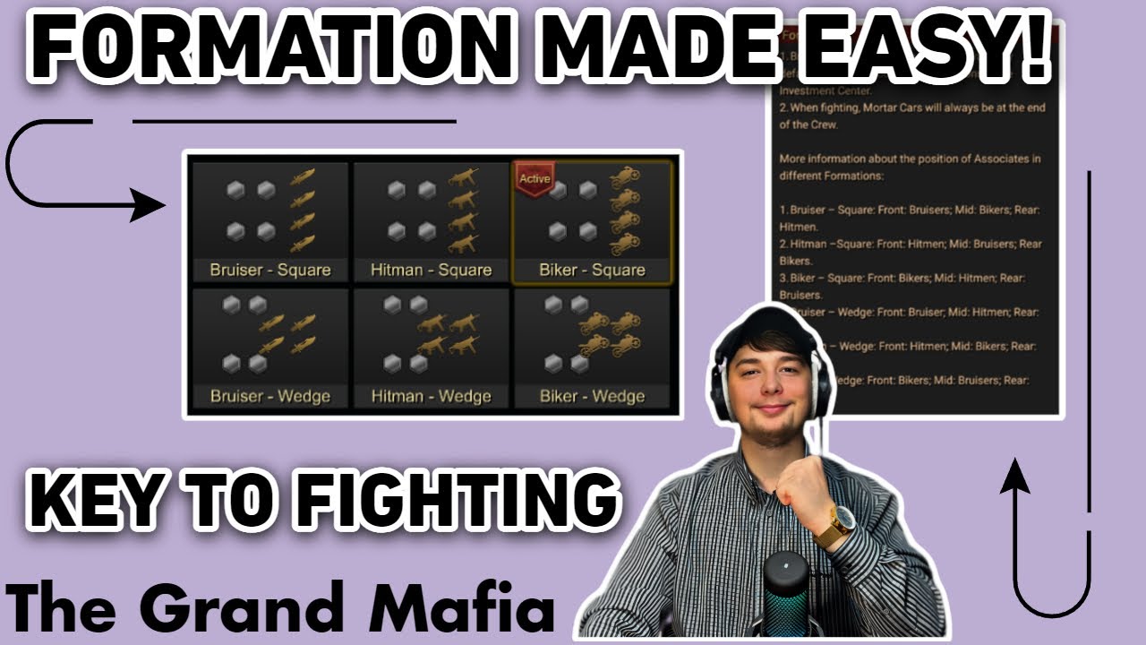 THE GRAND MAFIA FORMATION MADE EASY! *FIGHTING GUIDE* - YouTube