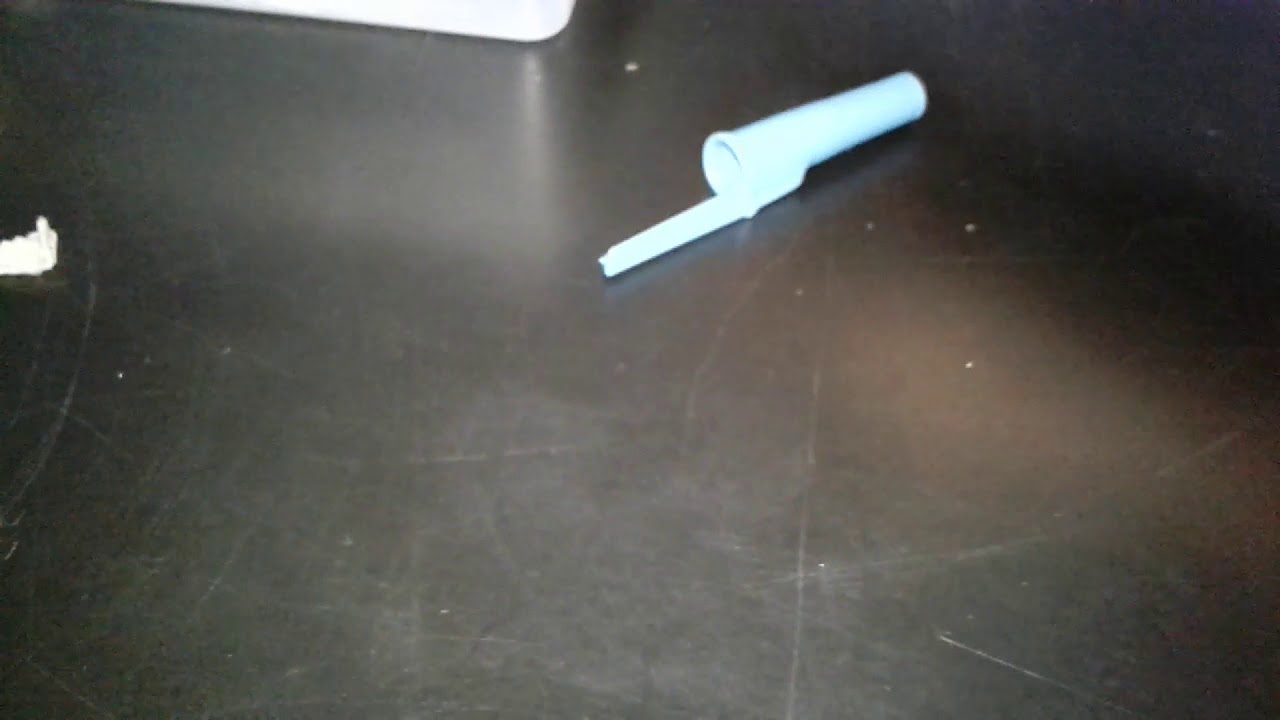 How to break a pen cap - YouTube
