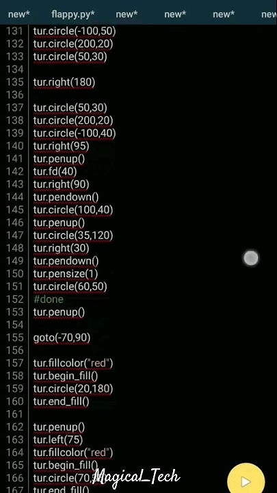 make ganpati with python code #python #code #ganpatibappamorya #ganpati ...