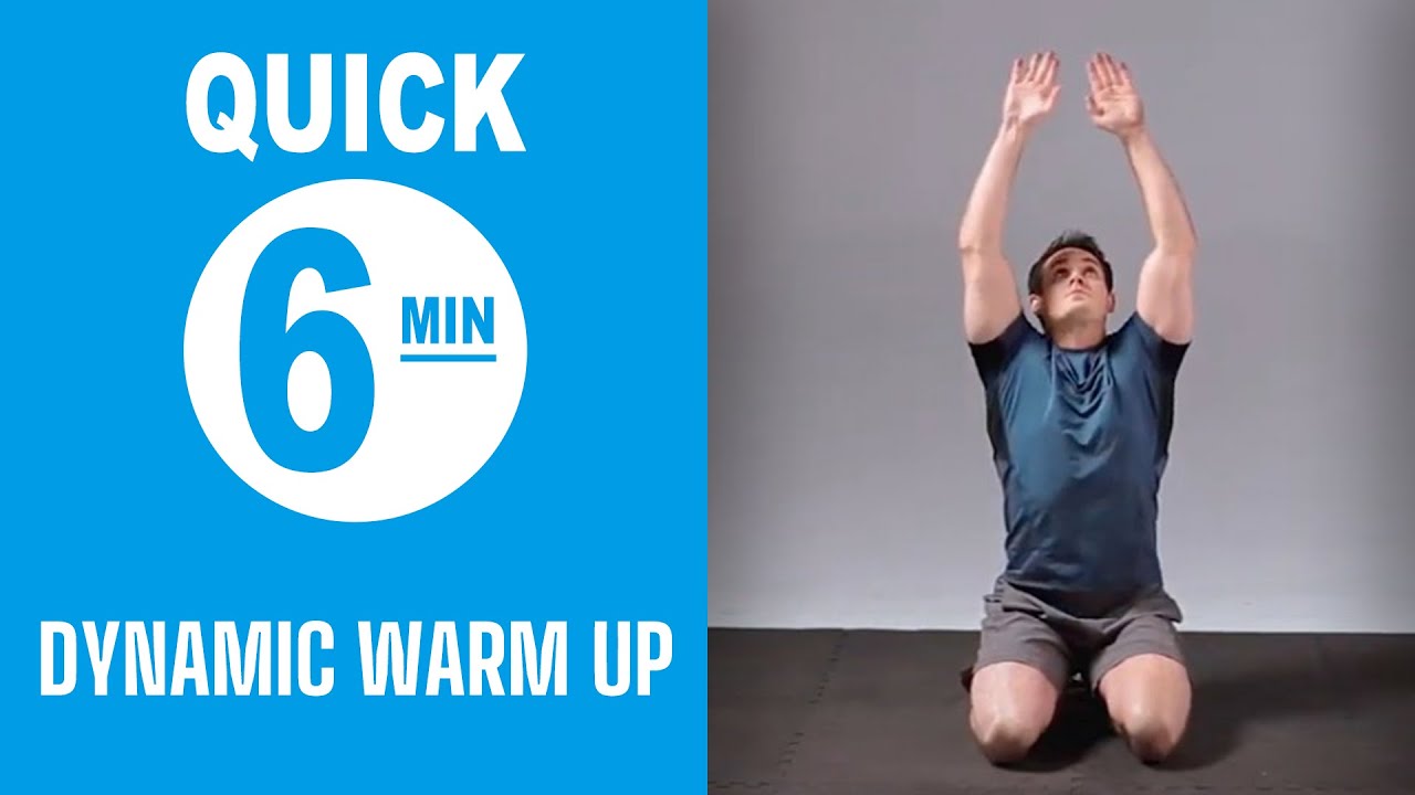 6 Min Warm Up or Cool Down Workout - Dynamic - YouTube