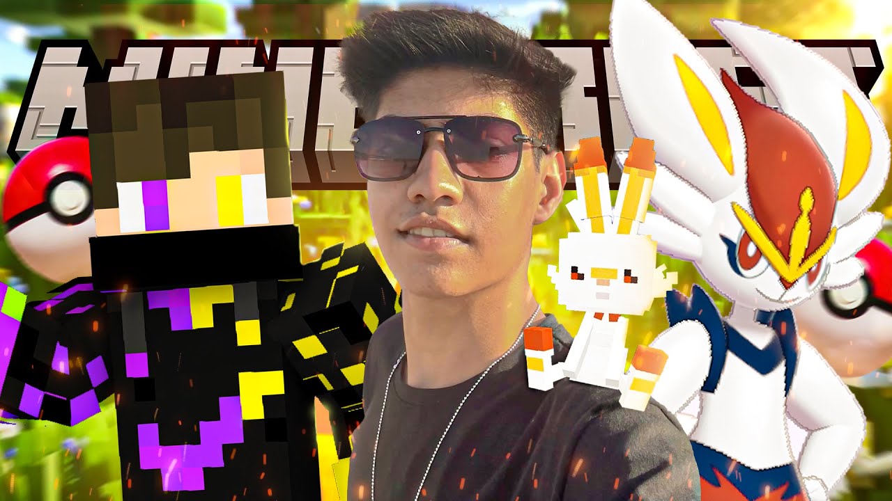 POKEMON HUNTING WITH CINDERACE IN COBBLEMON MINECRAFT !! - YouTube