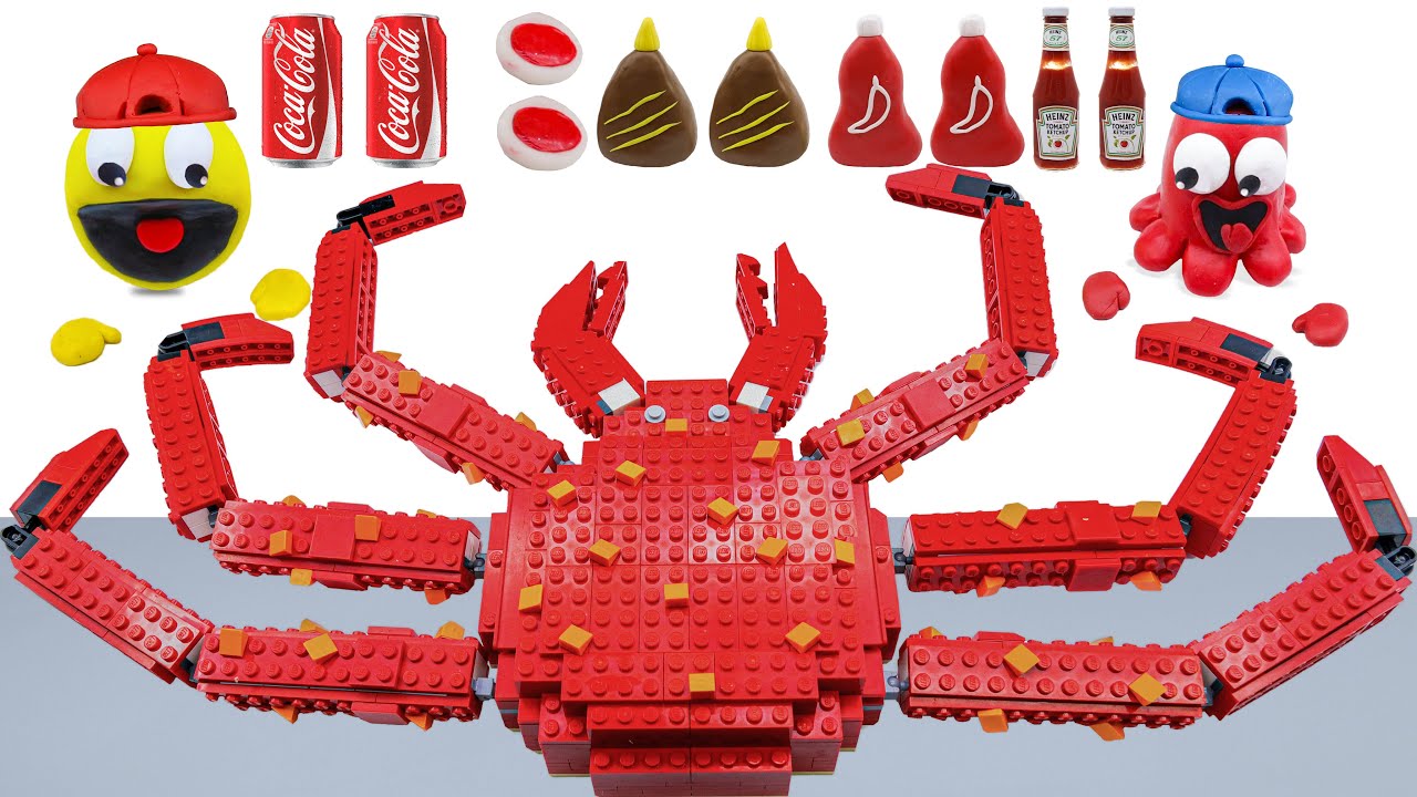 PAC MAN King Crab Mukbang ASMR | Pacman Stop Motion @PacmanStopMotion ...