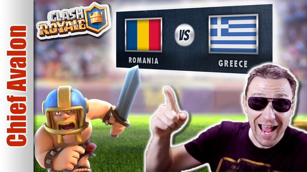 MGL WORLDS: ROMANIA vs GREECE | Clash Royale - YouTube