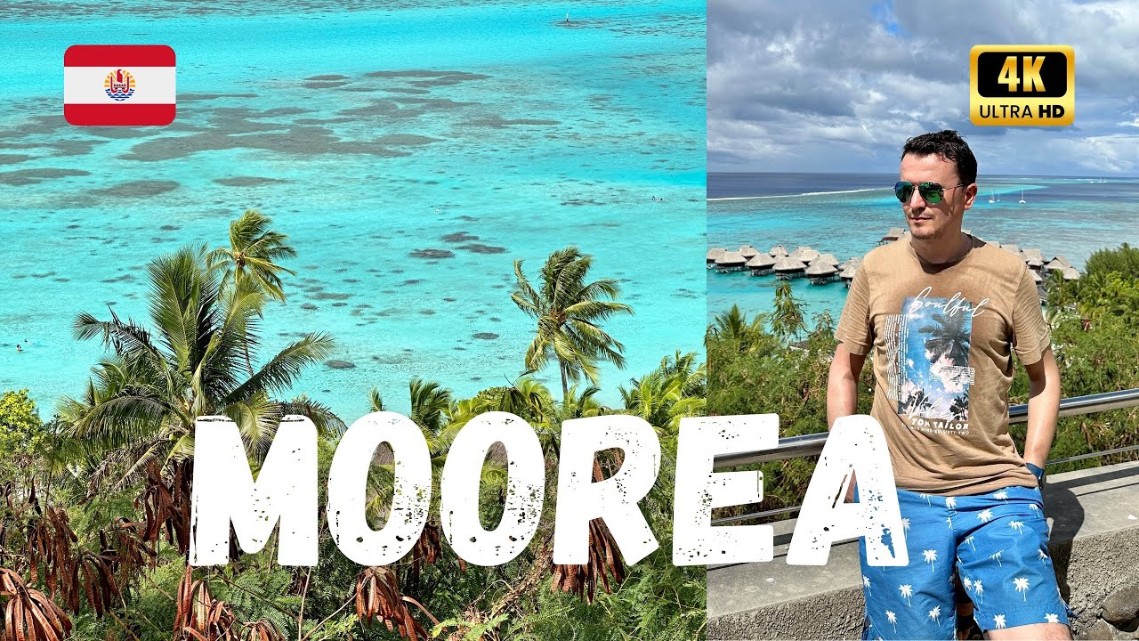 MOOREA Island Beach Tour 🇵🇫 | Best beaches in French Polynesia | Travel ...