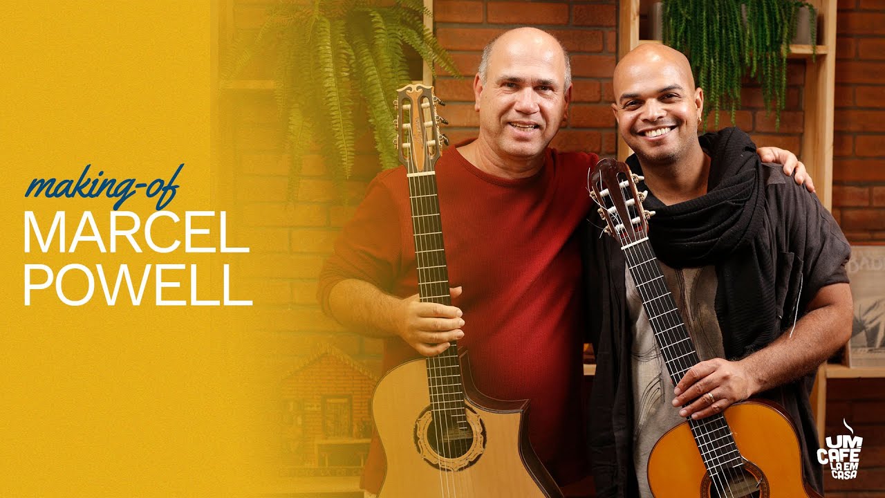 Marcel Powell | Making of | Um Café Lá Em Casa - YouTube