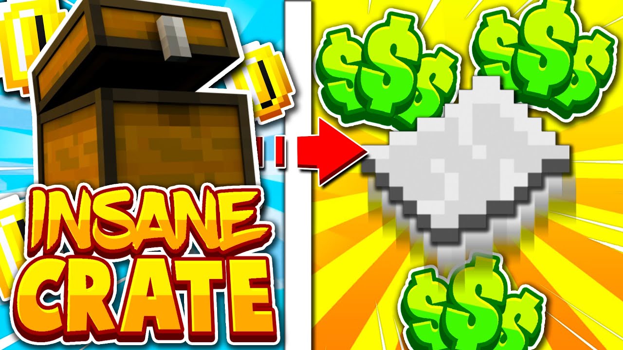 I GOT THIS FROM A CRATE! | Minecraft Skyblock | BerryMC | [1] - YouTube