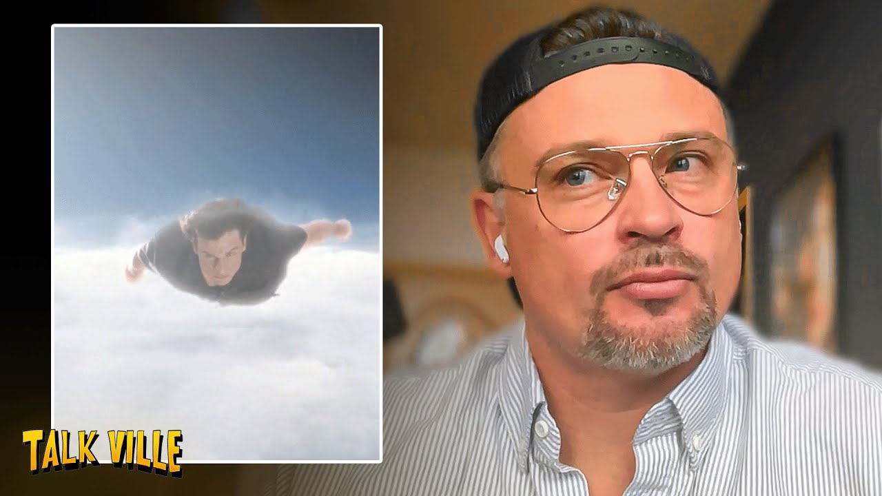 TOM WELLING Breaks Down the Iconic Flying Scene on SMALLVILLE - YouTube
