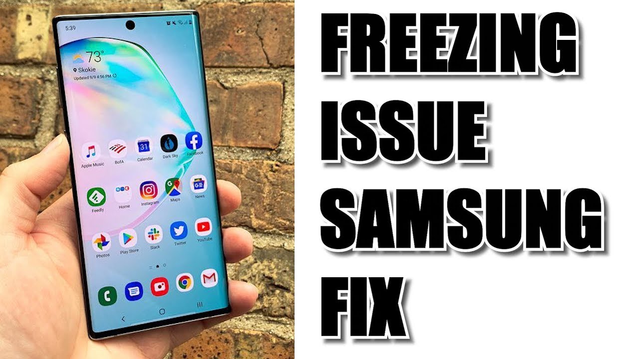 How To Fix A Samsung Device That Keeps Freezing - YouTube