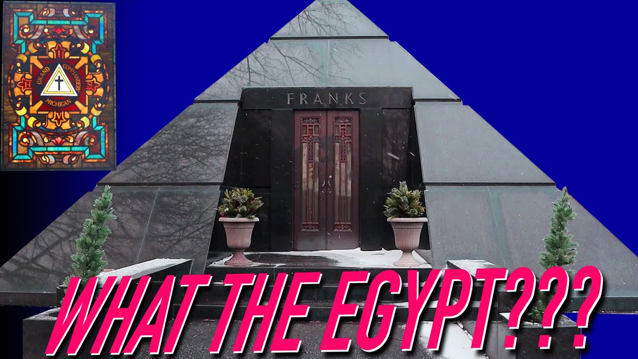 Egyptian PYRAMID MAUSOLEUM and Knights Templar of Michigan | Midwestern ...