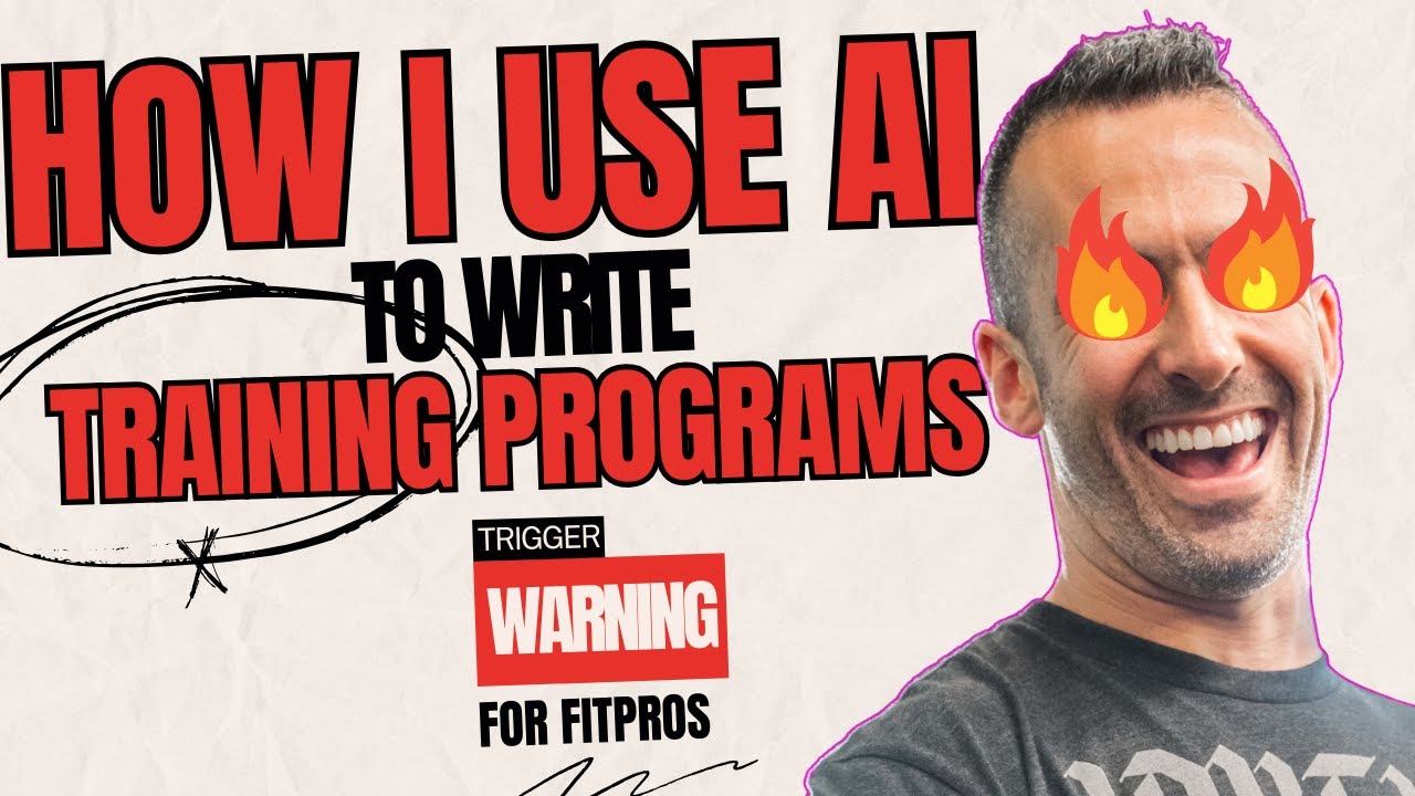 Use ChatGPT To Writer Personal Training Programs - YouTube