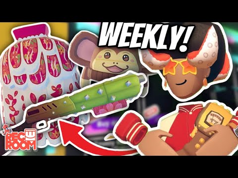 Rec Room's NEW Cactus Shotgun, Floral Cape, And Monkey Hat Token Bundle ...