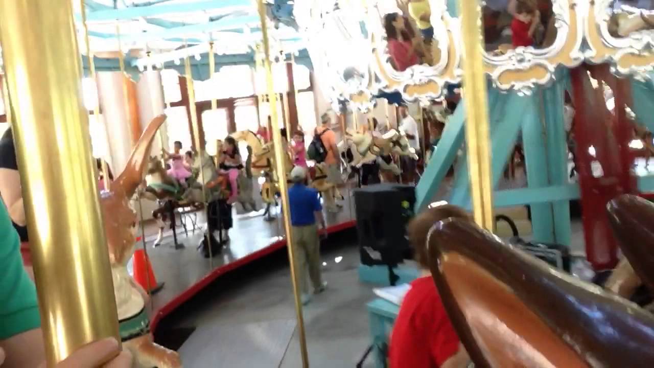 Carousel at Pullen Park - YouTube
