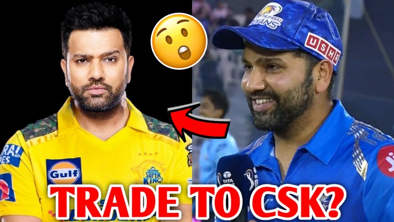 Rohit Sharma to CSK TRADE Possible? CSK CEO Reacts! | Rohit Sharma MI ...