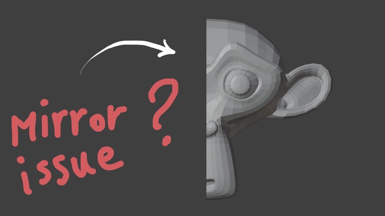 Mirror Modifier Not Working in Blender - YouTube