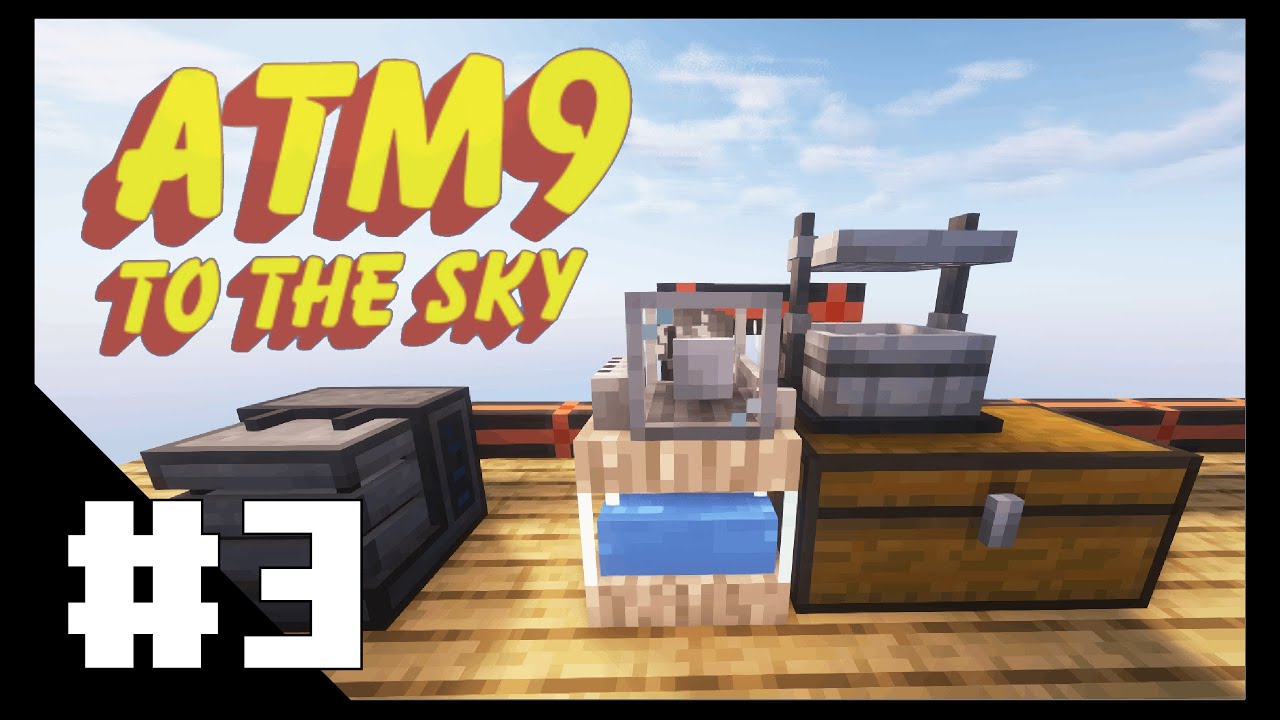 FINALLY Getting Automated Ores!!! | ATM9 To The Sky - YouTube