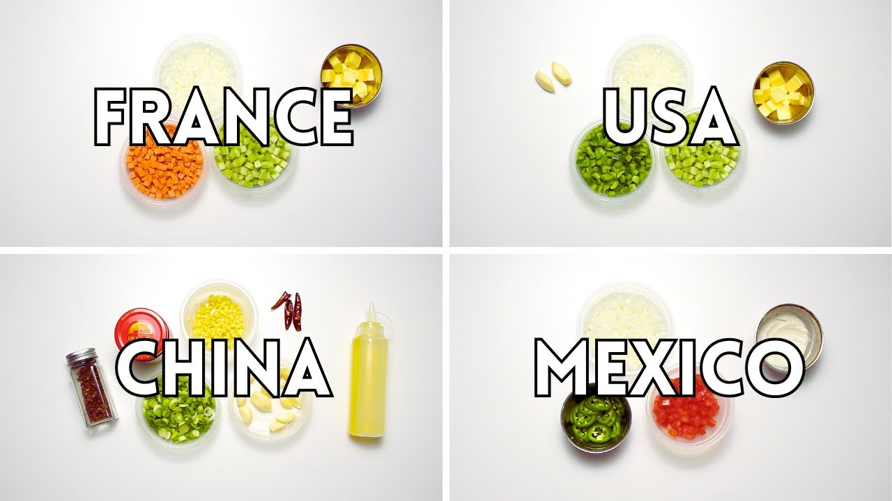 15 Iconic Flavor Bases from Around the World - YouTube