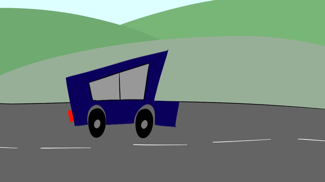 CAR ANIMATION TEST - YouTube