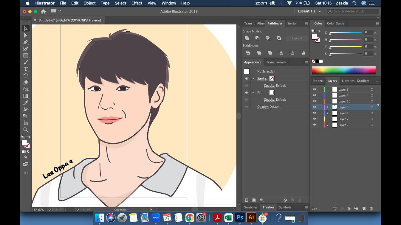 ART VECTOR - ADOBE ILUSTRATOR - 2019 - TUTORIAL - YouTube