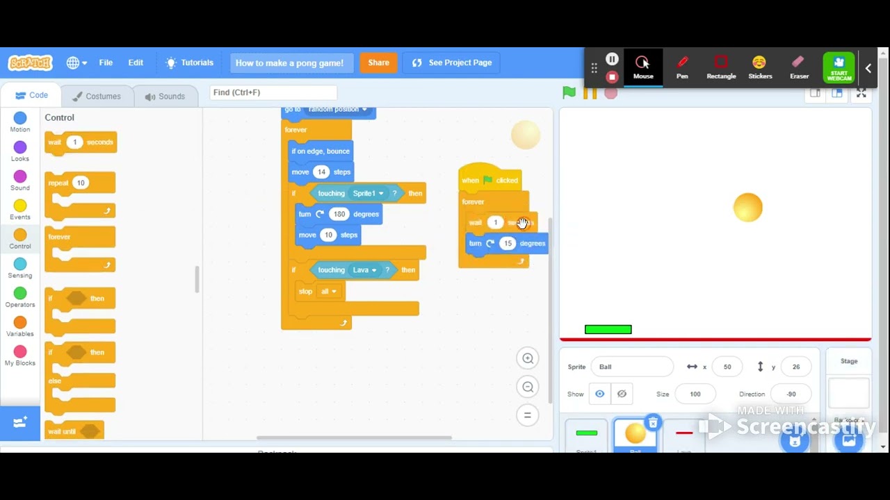 How To Make A Pong Game On Scratch YouTube how-to-make-a-pong-game-on-scratch-youtube